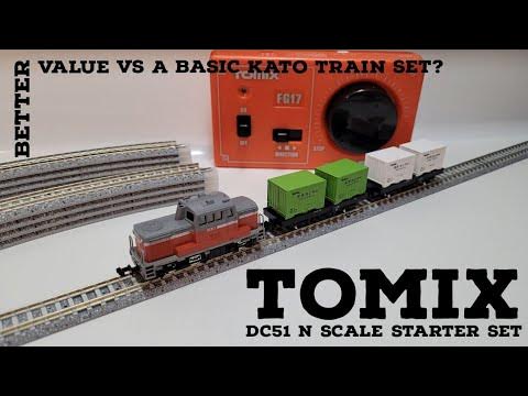 Tomix 90097 VS similar Kato product - DC51 Small Diesel starter for beginner review - YouTube