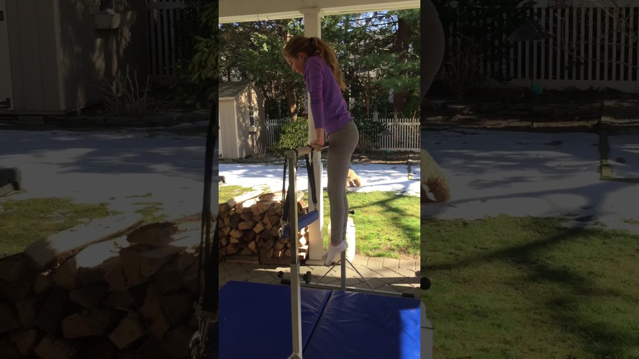 LOV backyard gymnastics - YouTube