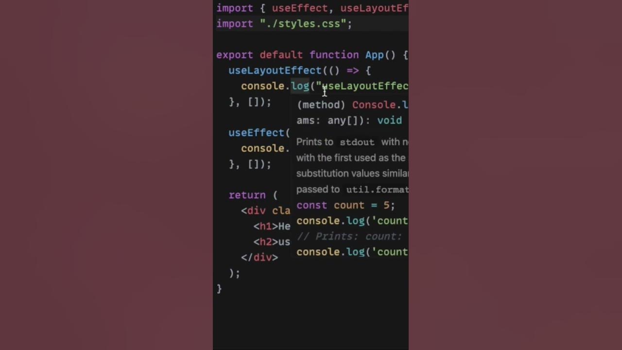 Uselayouteffect Vs Useeffect In React Js Youtube