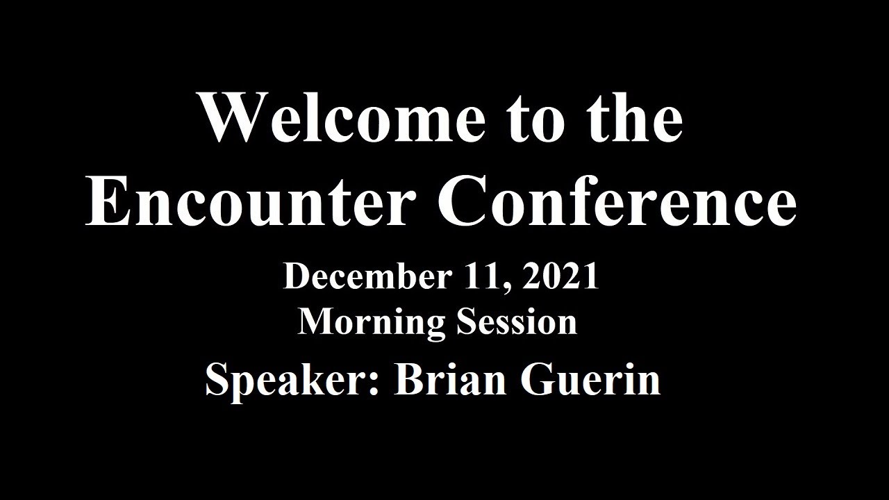 Encounter Conference - Morning Session | 12-11-2021 - YouTube