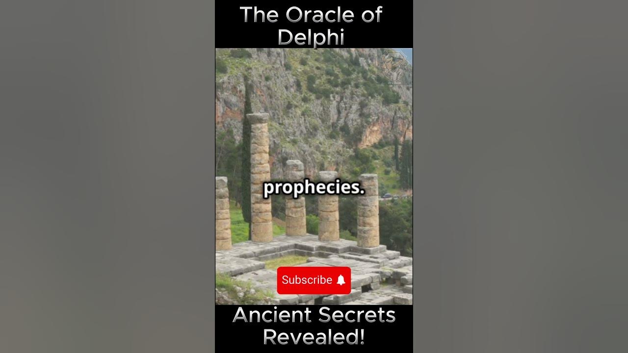 The Oracle of Delphi Ancient Secrets Revealed! #facts #history #ancient ...