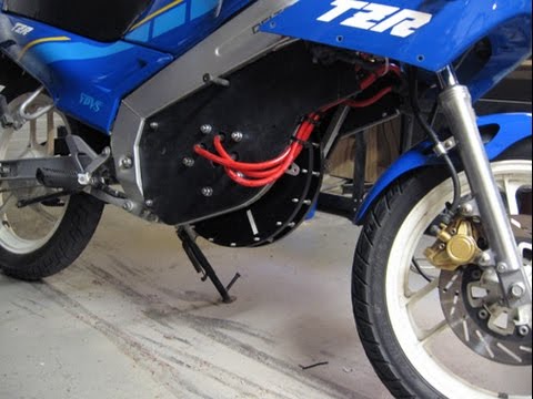 Electric motor / motorcycle, further development 2 - YouTube