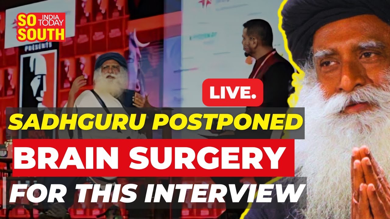 LIVE: Sadhguru at India Today Conclave 2024 - YouTube