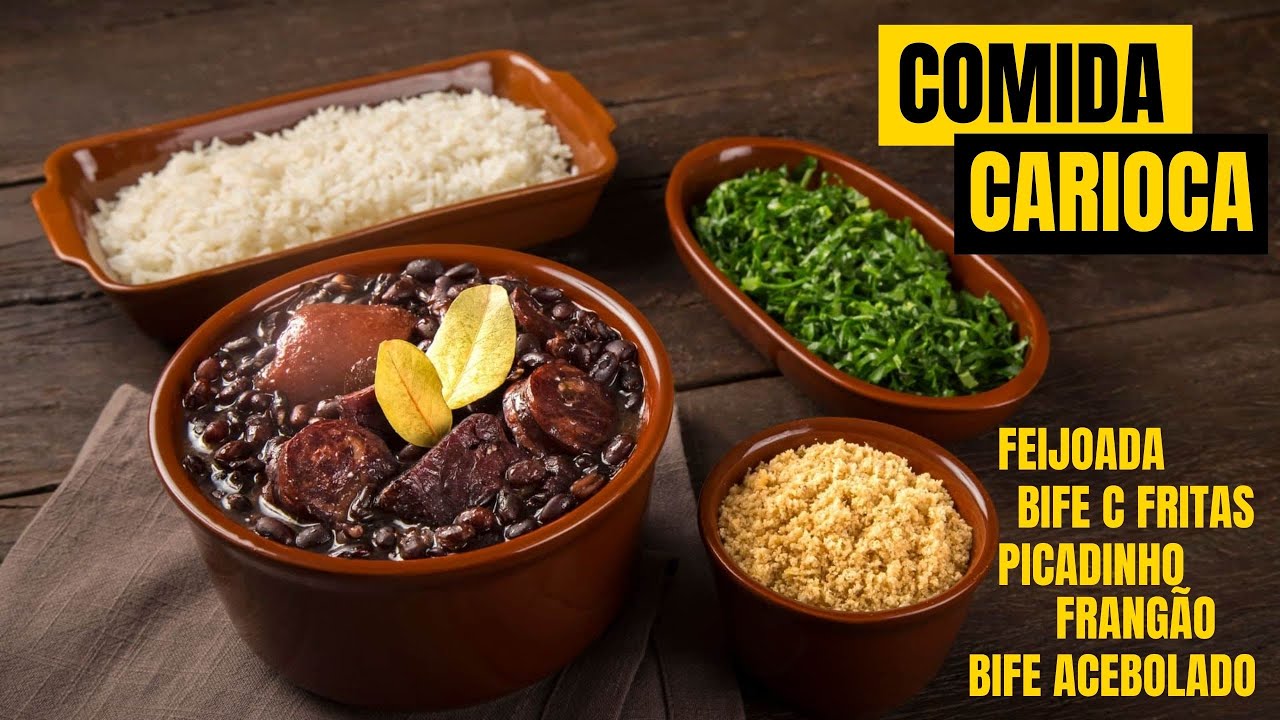 COMIDAS CARIOCAS RJ / FEIJOADA / BIFE ACEBOLADO / FRANGO DE PADARIA ...
