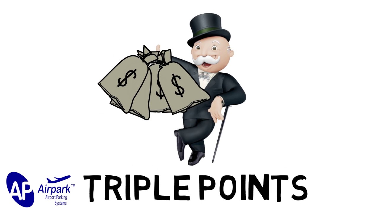 Triple Reward Points at Airpark Parking - YouTube