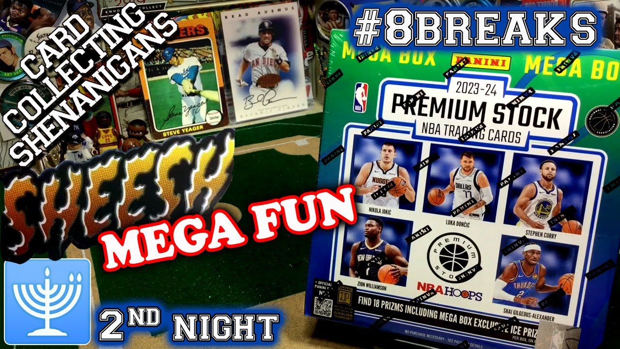 🕎2nd Night | 23-24 HOOPS PREMIUM STOCK MEGA BOX | Sheesh! That Was Mega ...