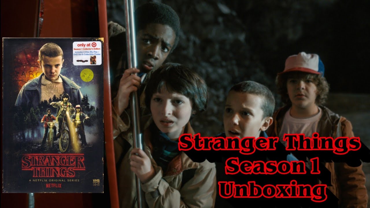 Netflix's Stranger Things Bluray/DVD Packaging Review Unboxing - YouTube