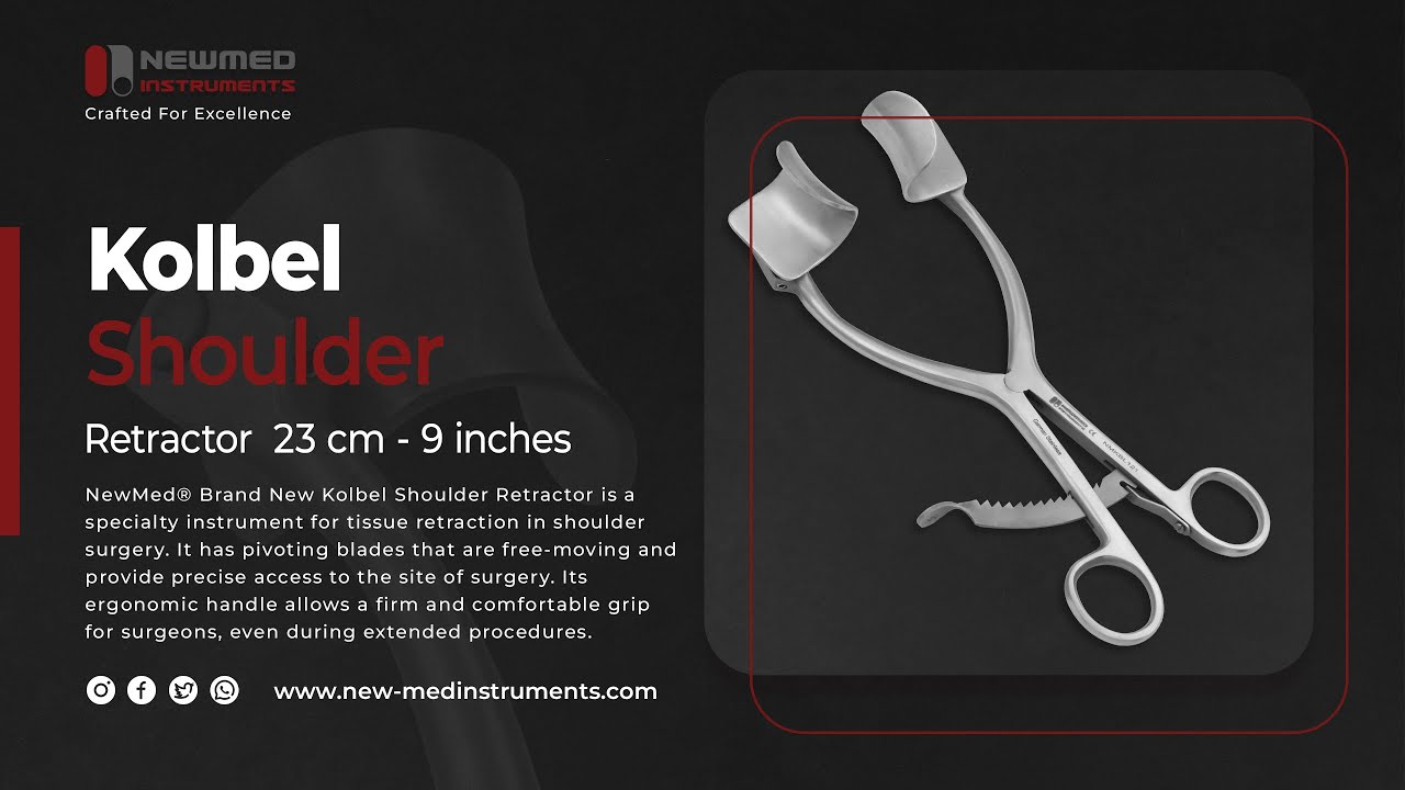 NewMed® Kolbel Shoulder Retractor – Precision Redefined for Shoulder ...