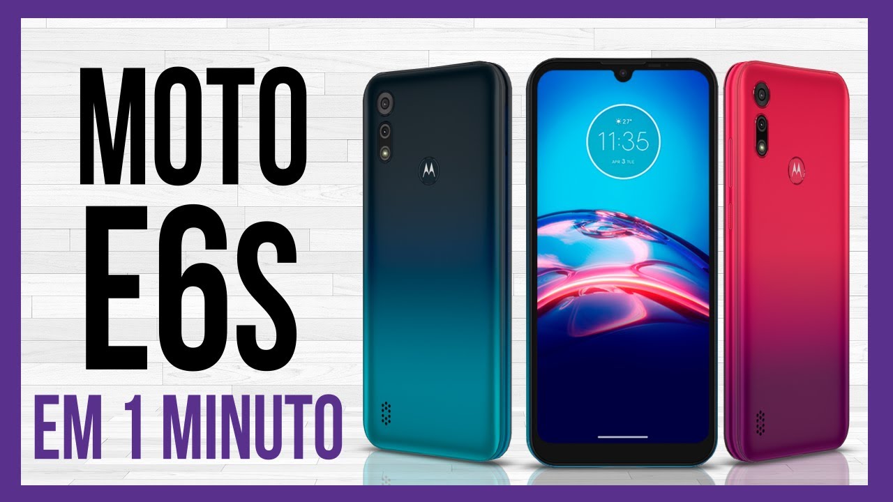 Moto E6s (Ficha Técnica) - YouTube