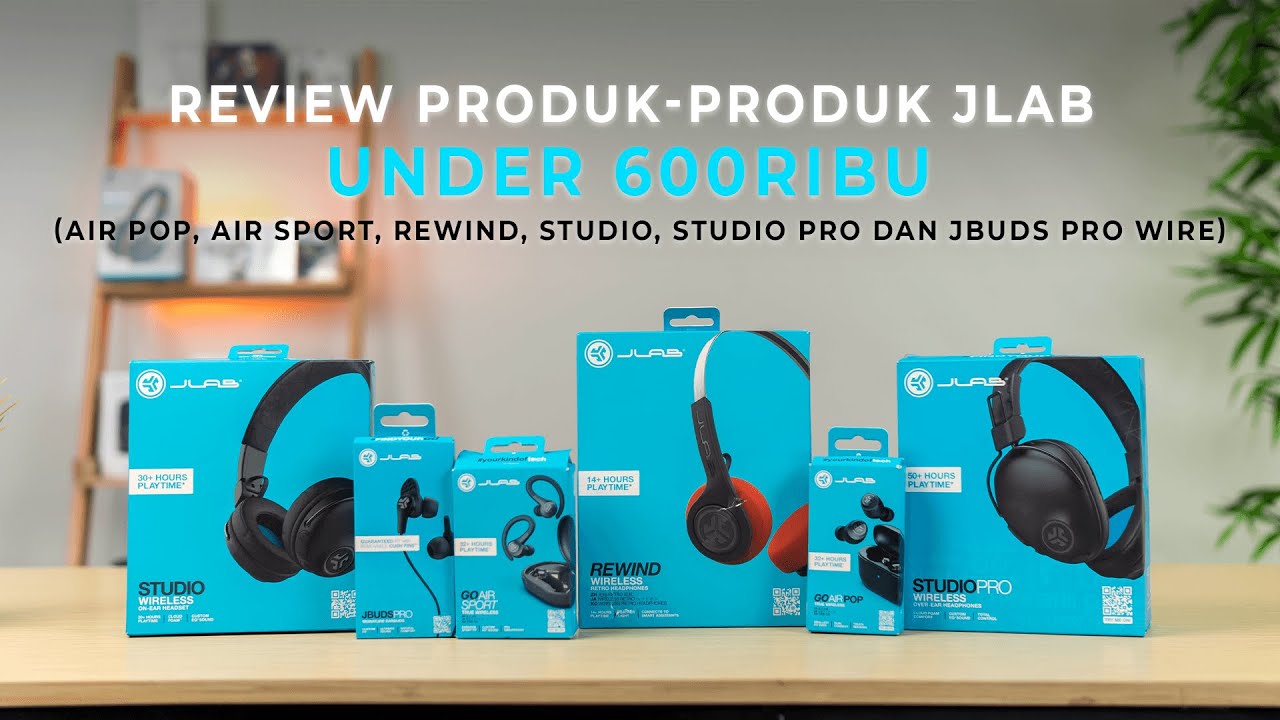 Review Produk-produk JLAB under 600ribu (Air pop, Air Sport, Rewind ...
