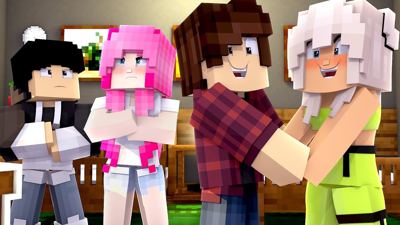 "RESORT ROMANCE !!" | Minecraft Roomies- Minecraft Roleplay - YouTube