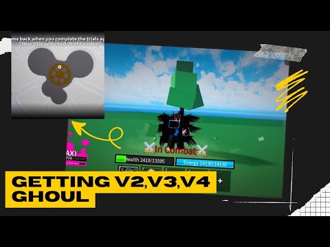 I getting V2,V3,V4 Race Ghoul i one day! | BLOX FRUIT | ROBLOX - YouTube