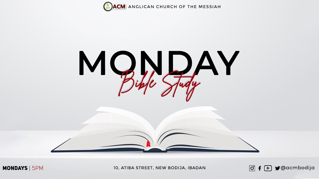 MONDAY BIBLE STUDY | 15.05.2023 - YouTube