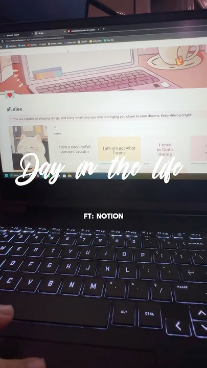@Notion and me 🤝 #productivityhack #organizationtok #notionforlife #notionpartner - YouTube