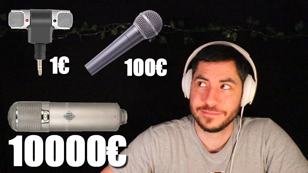 ASMR Micro à 1€ VS Micro à 100€ VS Micro à 10000€ - YouTube