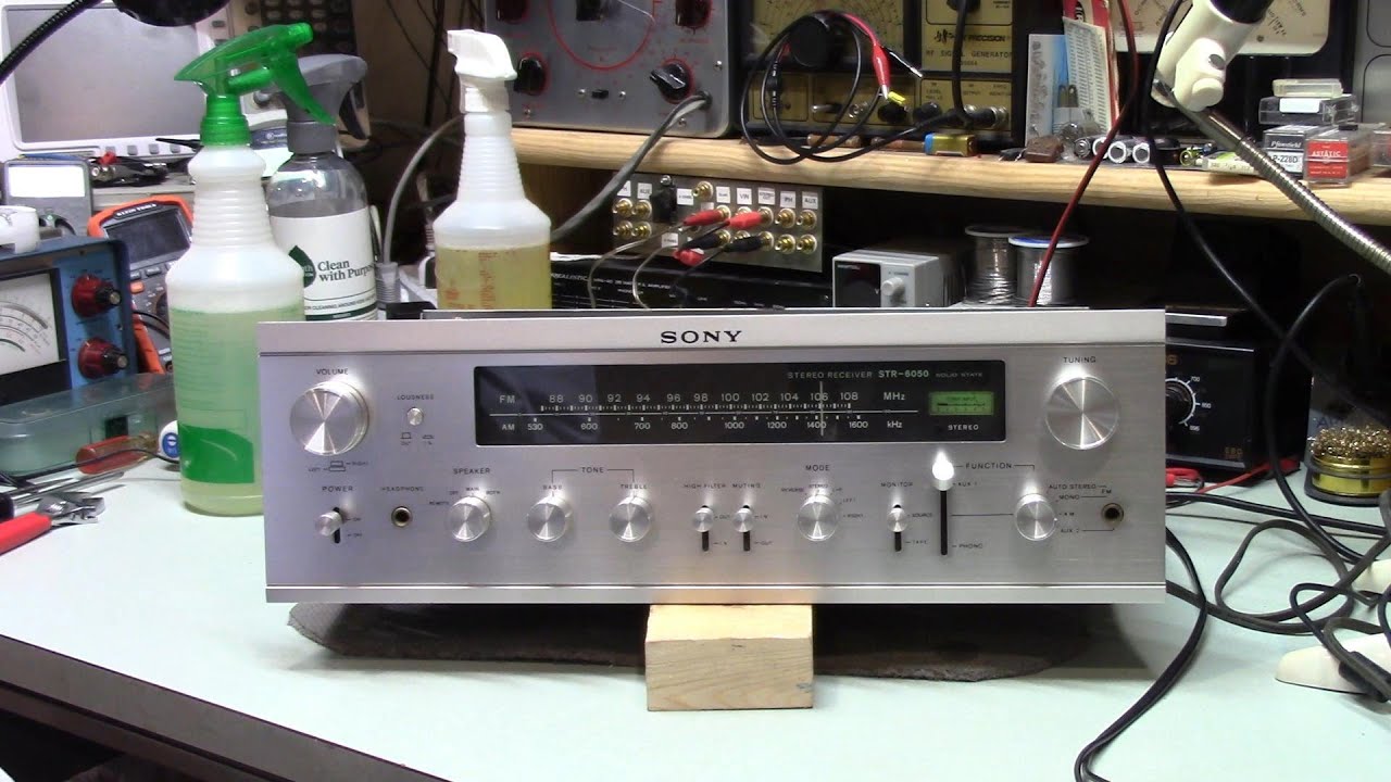 Sony STR-6050 Part Two - YouTube