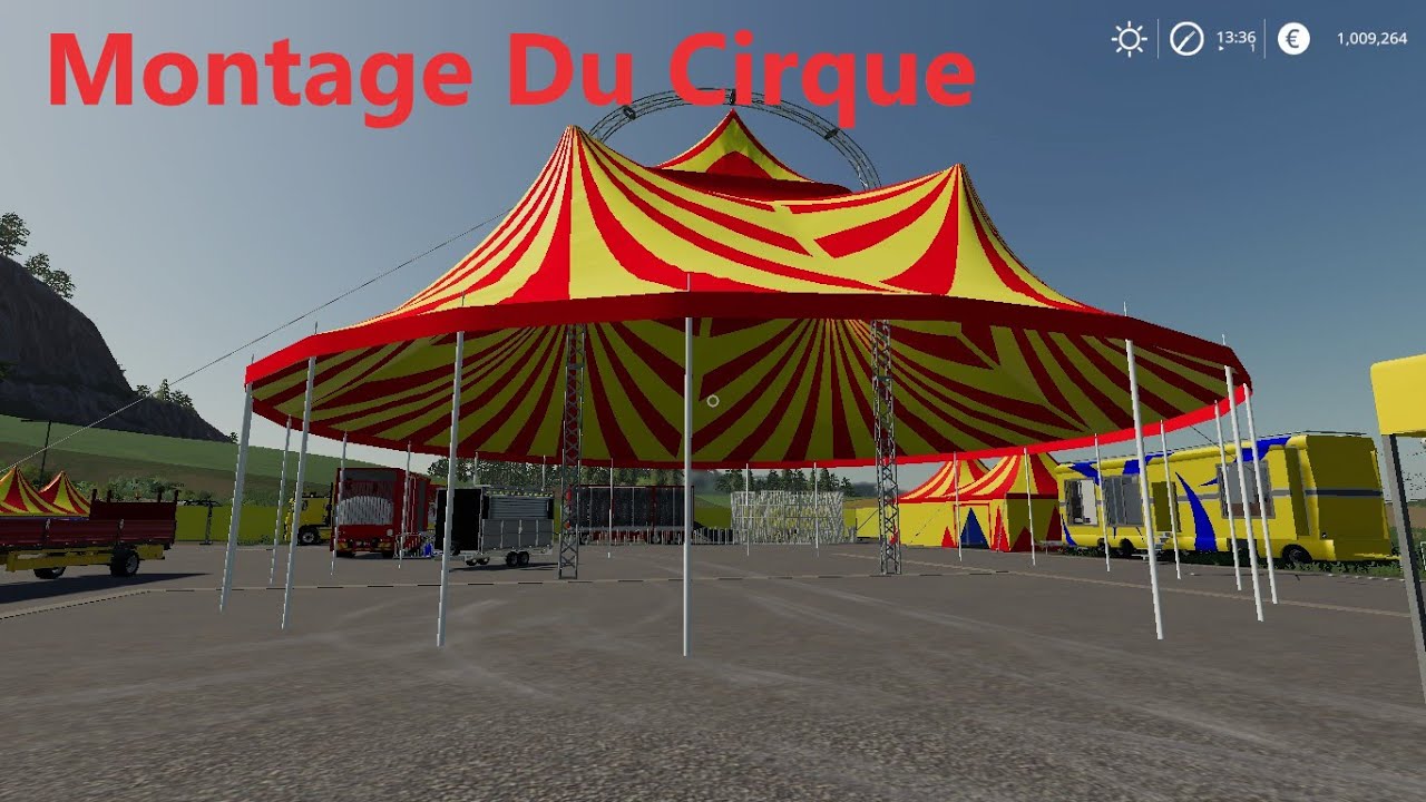 Cirque Zanneti FS19 (serie : Montage) - YouTube