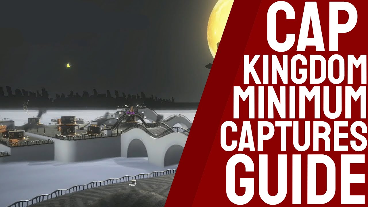 Mario Odyssey Cap Kingdom Minimum Captures Guide - YouTube