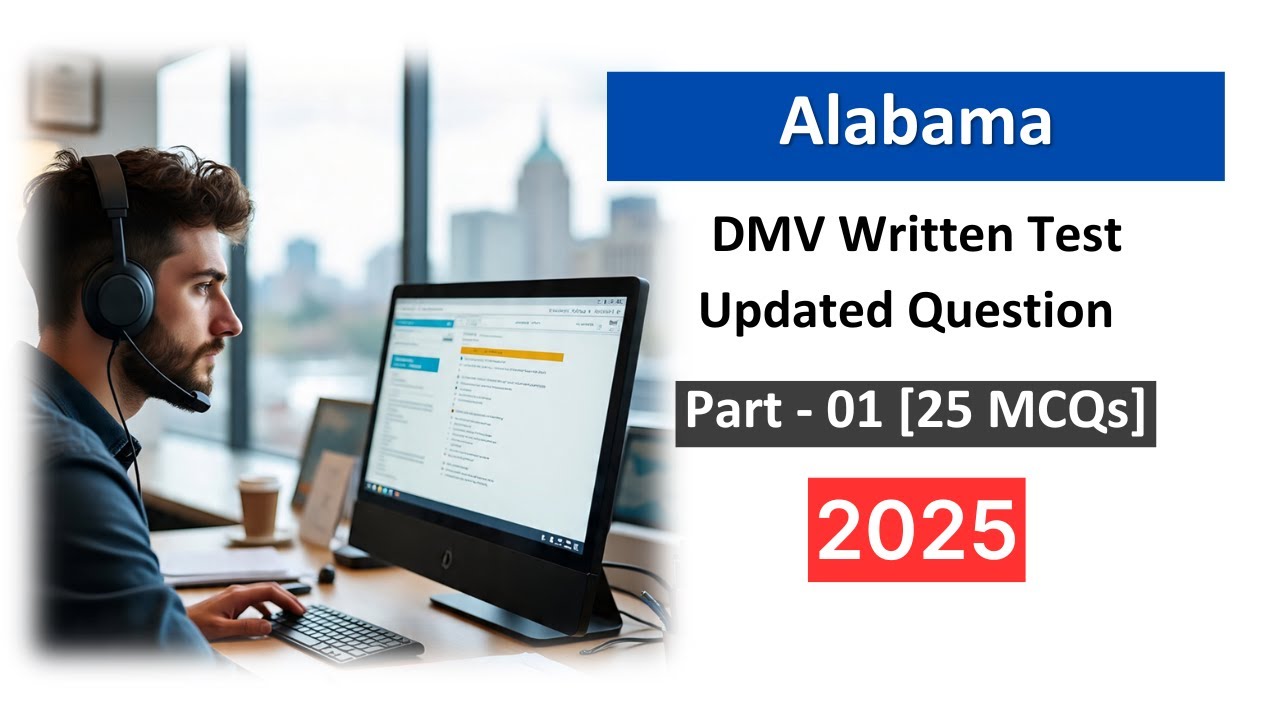 Alabama DMV Written Test 2025 | Updated Questions and Correct Answers ...