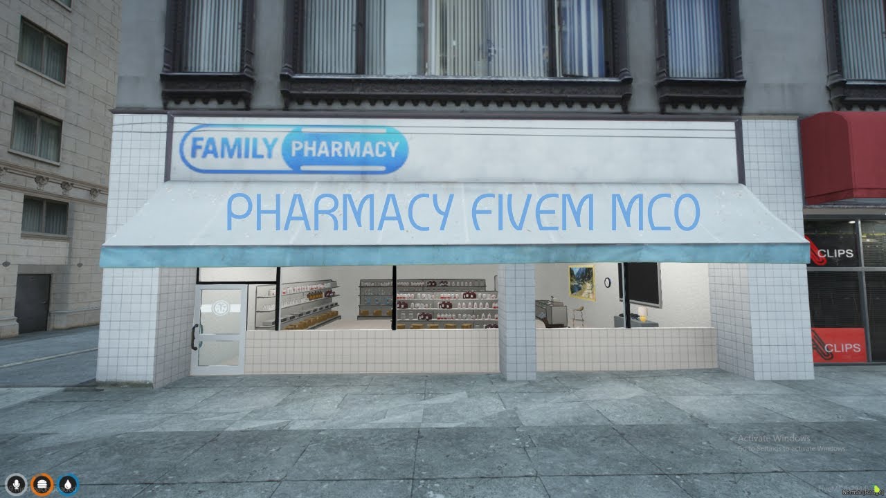 Pharmacy fivem mlo | Fivem Mods | Interior & map for Roleplay | FiveM mlo store - YouTube