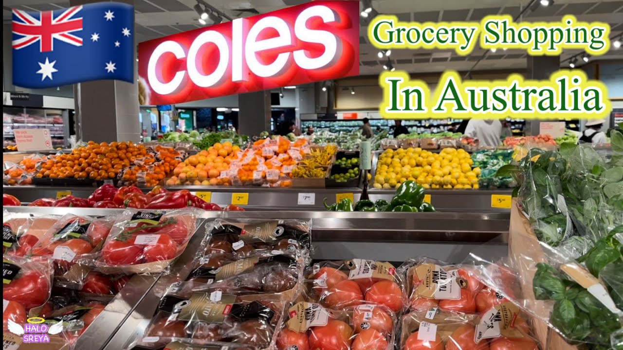 Grocery shopping in Australia 🇦🇺 ซื้อผักและผลไม้ในห้างออสเตรเลีย 🤩 ...