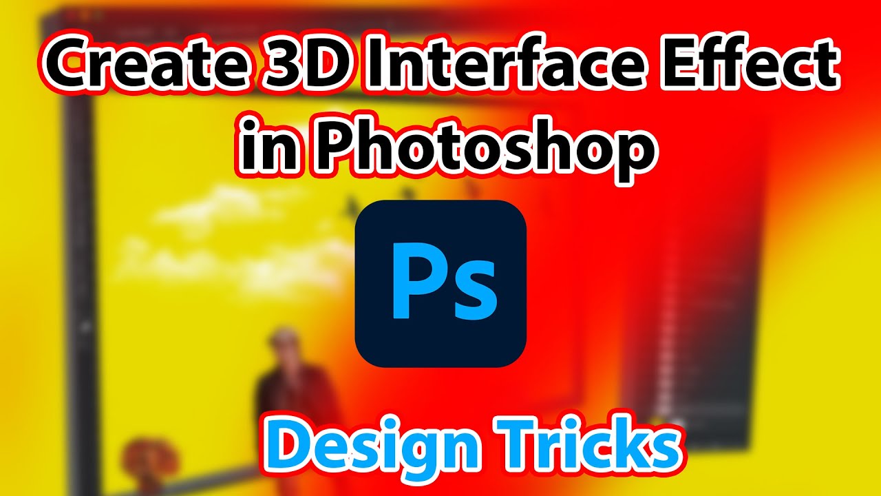 Create 3D Interface Effect in Photoshop Tutorial - YouTube