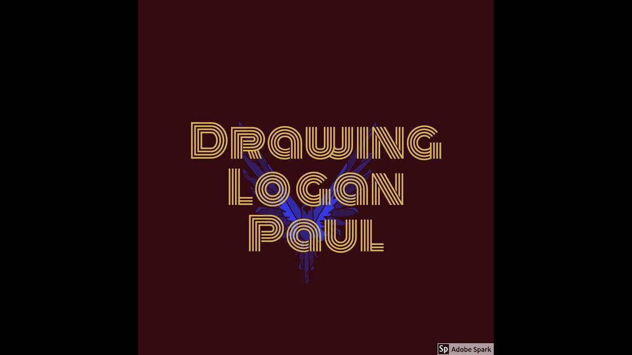 Speed draw: drawing Logan Paul - YouTube