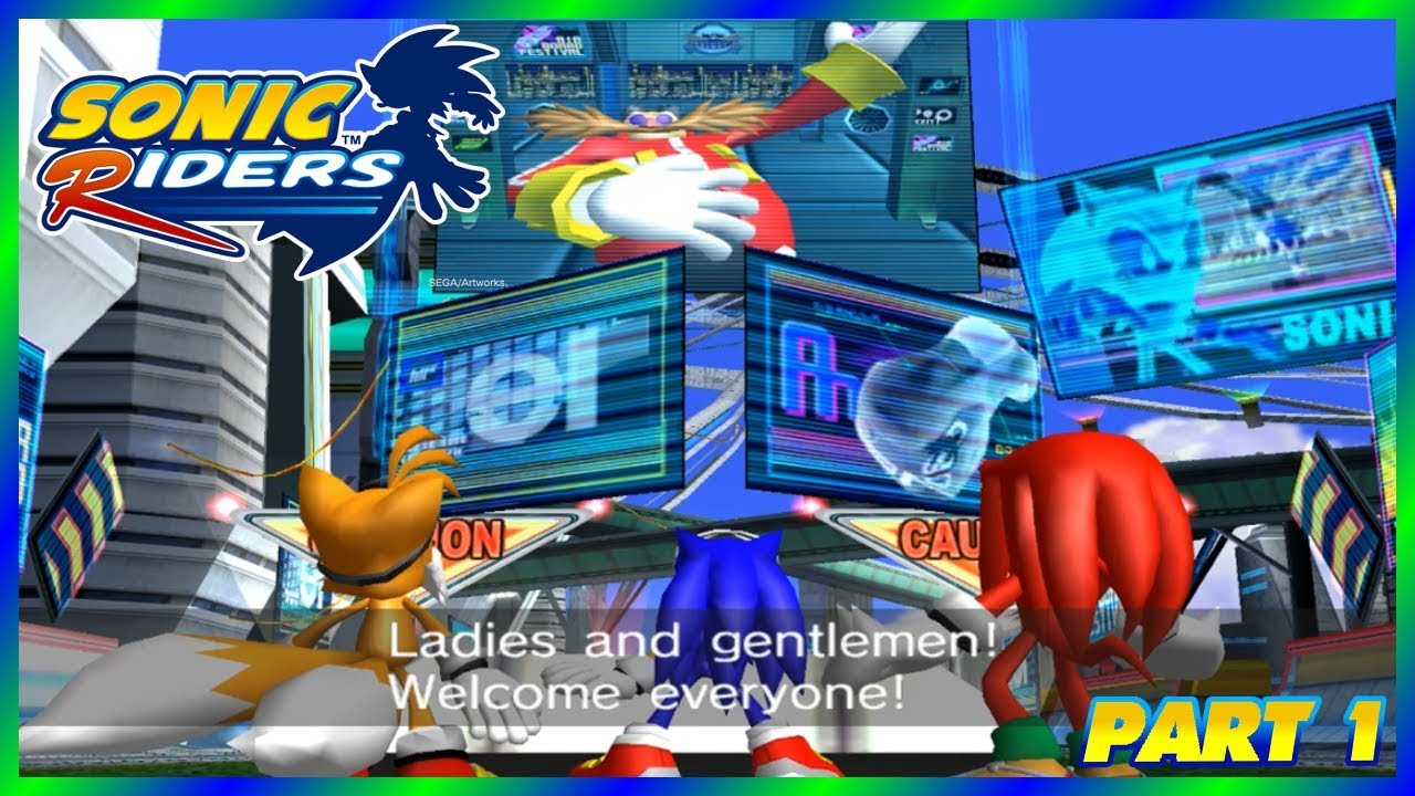 Sonic Riders Part 1 | Entering A Tournament! - YouTube