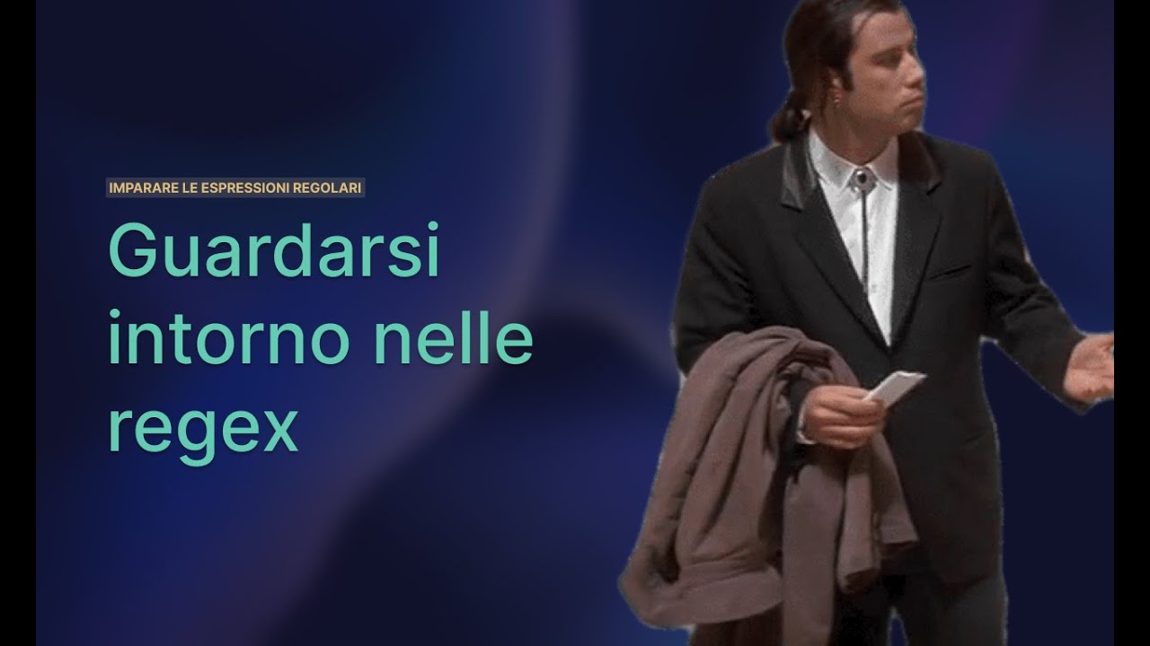 Lookahead E Lookbehind Nelle Regular Expression Lezione 10 Youtube