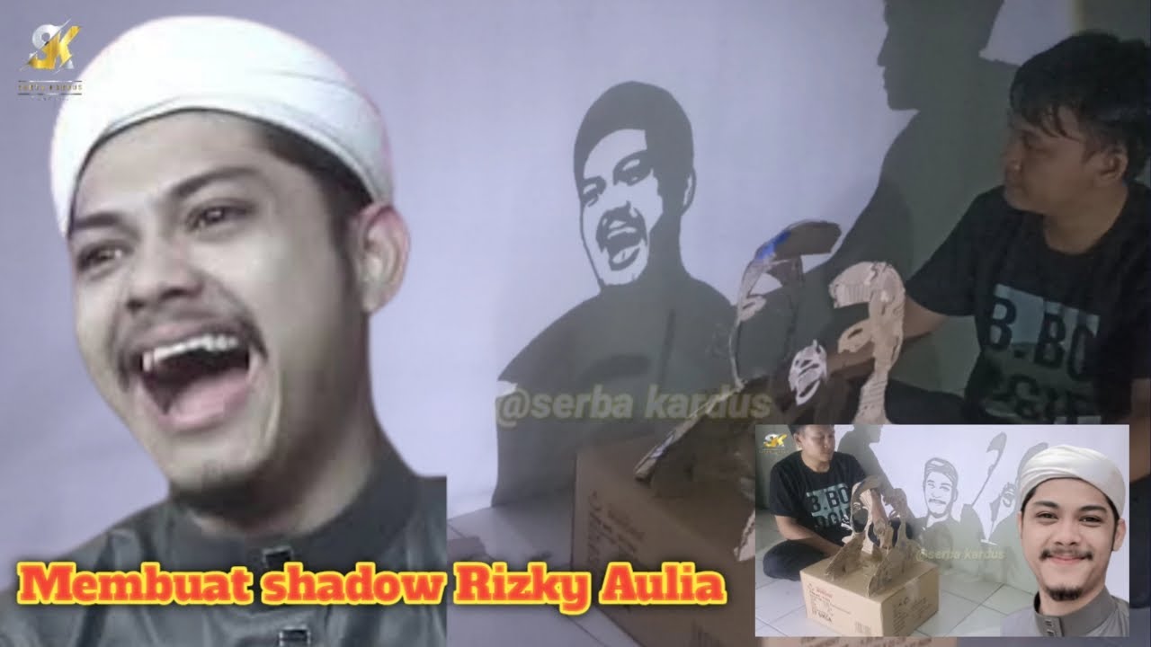 Membuat Shadow Art Rizky Aulia - YouTube