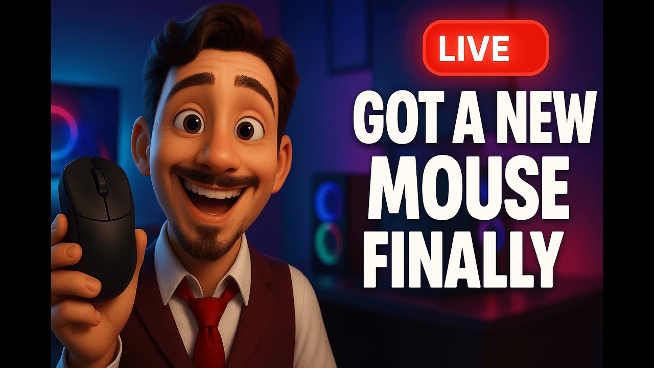 Finally Upgraded! 🖱️ New Mouse, New Aim | Live Gaming Stream 🎮🔥 - YouTube