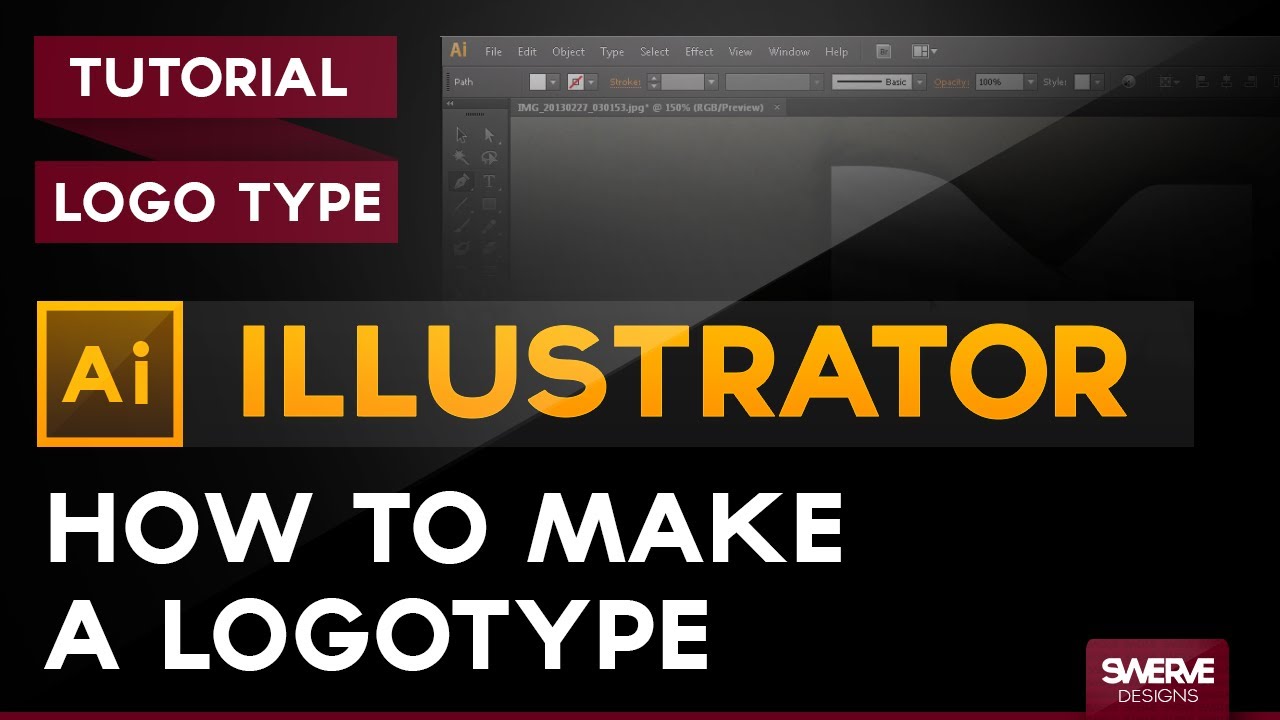 Swerve™ Graphic Designer Tutorial How To Make A Logotype By Swerve Designs Youtube