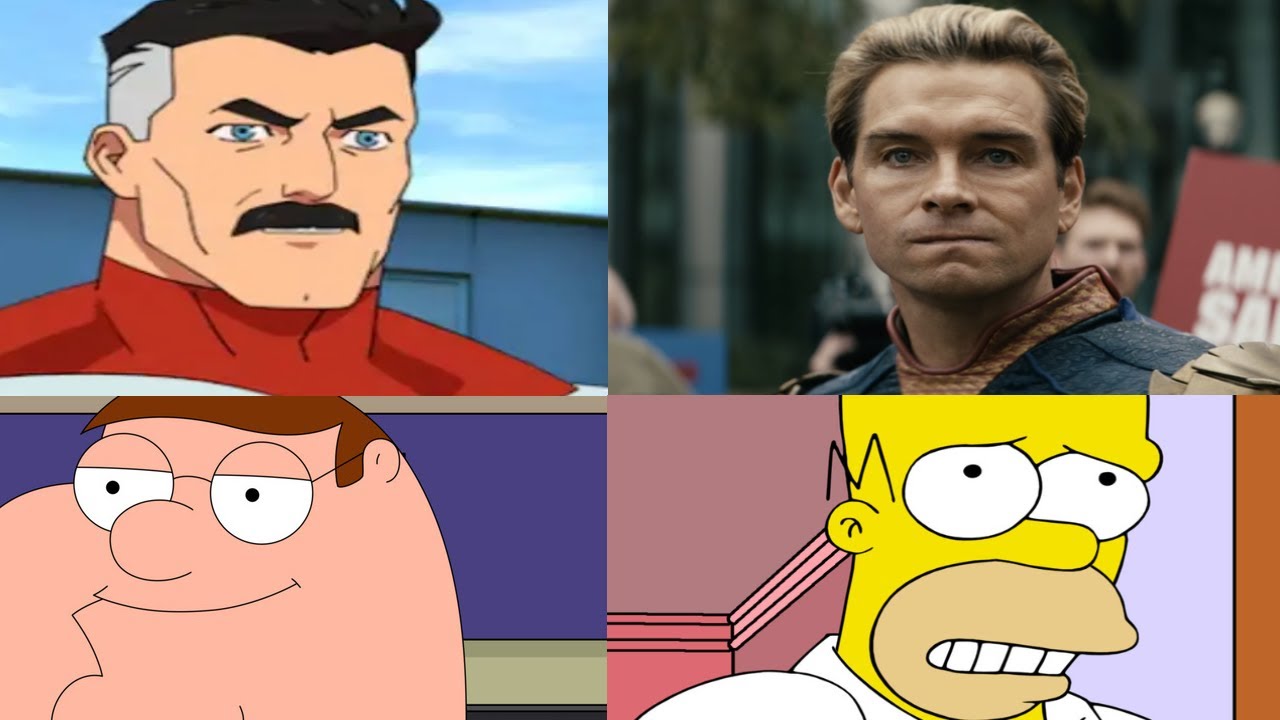 Omni-Man, Homelander, Peter Griffin and Homer Simpson - Balderdash ...