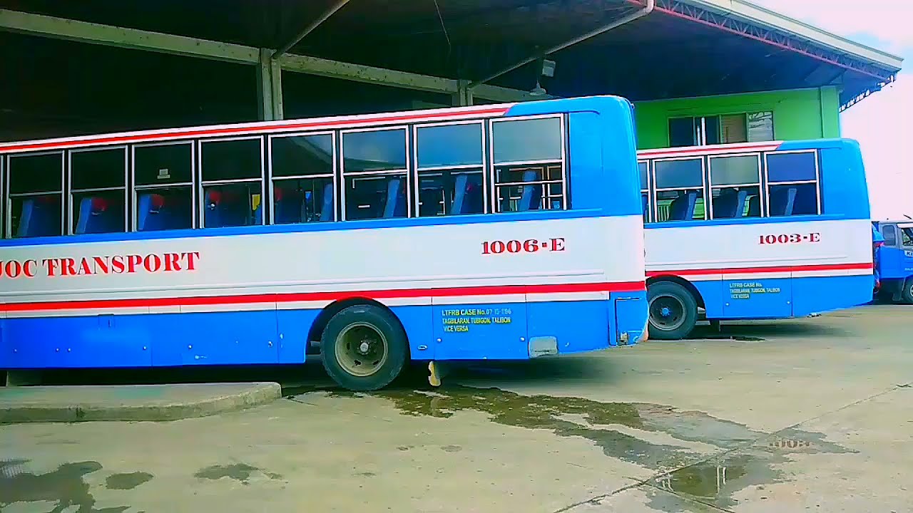 BOHOL BUSES at Dao Integrated Bus Terminal, Tagbilaran City, Bohol ...