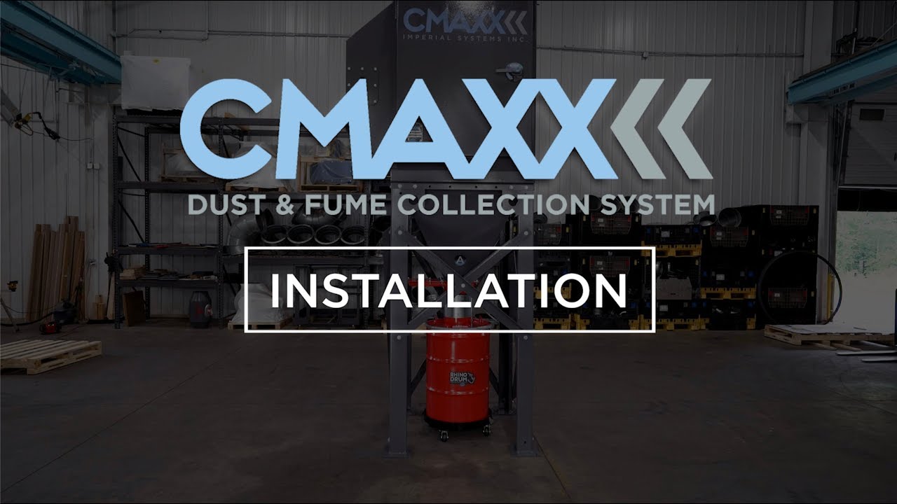 CMAXX Dust and Fume Collector Install Video - YouTube