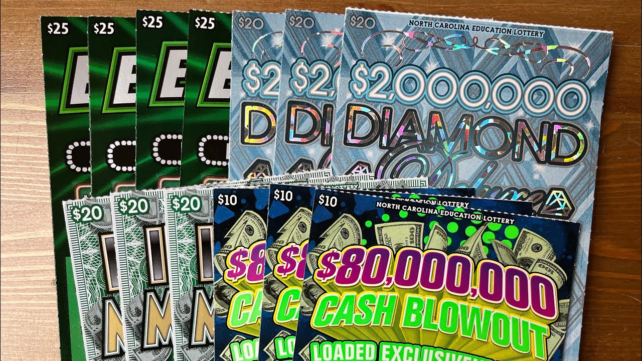 $250 in NC Scratch-off Tickets! 💎Diamond Deluxe Always Comes Through!💎💯 ...