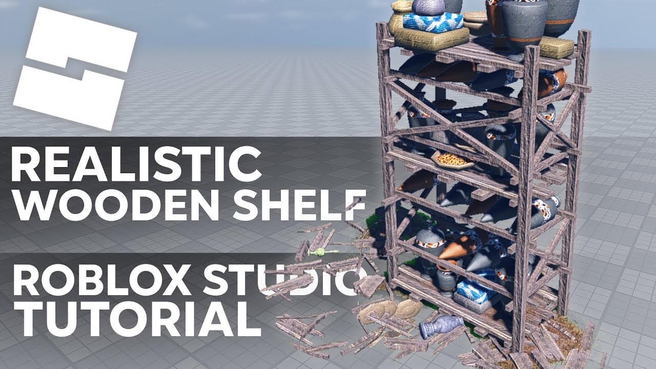 Realistic Shelf | Roblox Studio Tutorial - YouTube
