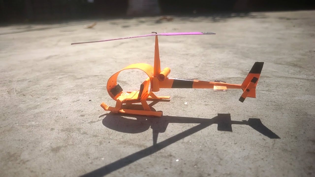Origami Helicopter - How to make a Paper Helicopter - YouTube