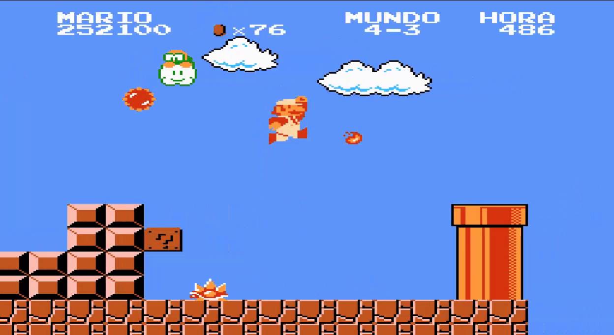 Super Mario Bros. 8 (Hack de Super Mario 1) Mundo 4 - YouTube