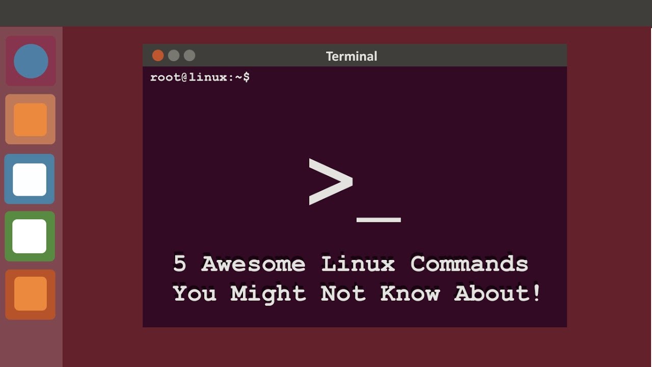 5 Awesome Linux Commands For Developers - YouTube