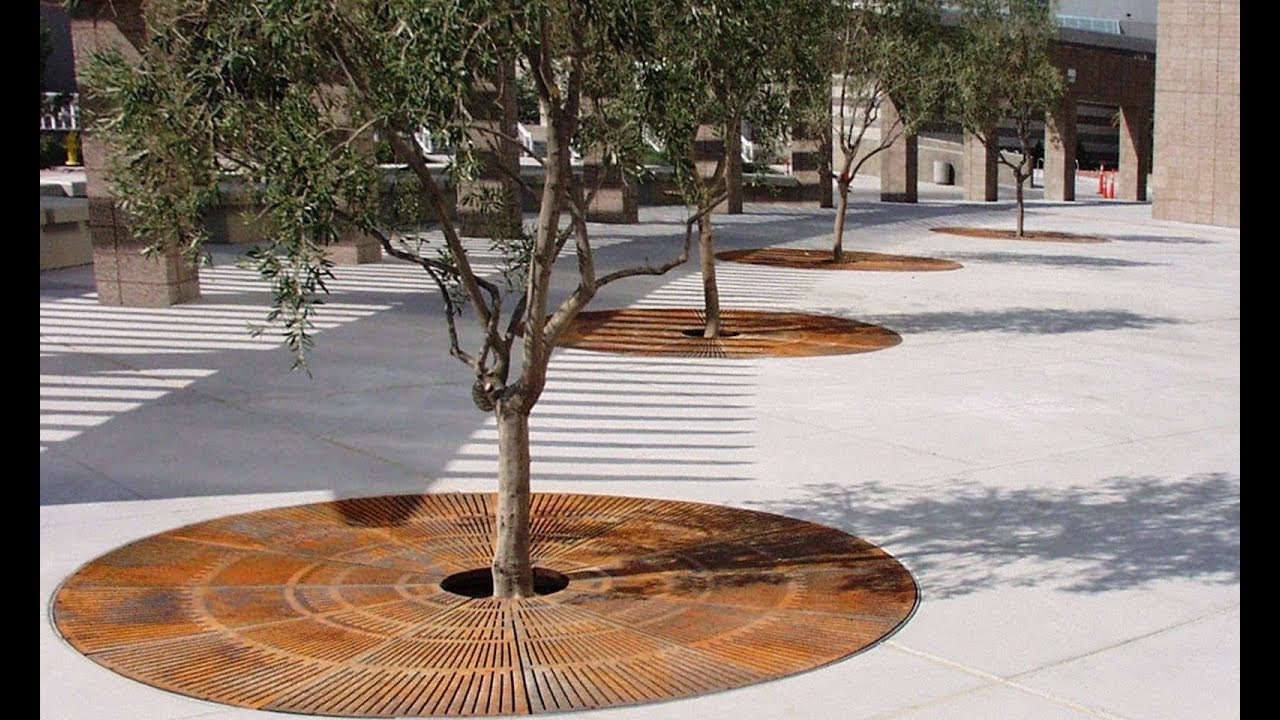 Brilliant Ideas To Integrate Tree Grates Design - YouTube
