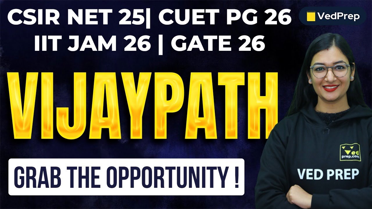Vijaypath Batch | CSIR NET 25 | CUET PG 26 | IIT JAM 26 | GATE 26 | Grab the Opportunity! - YouTube