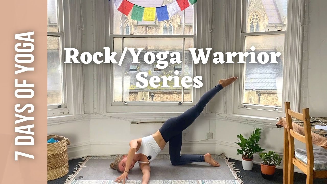 Day 2 - Rock/Yoga Warrior | Confidence & Healthy Spine - YouTube