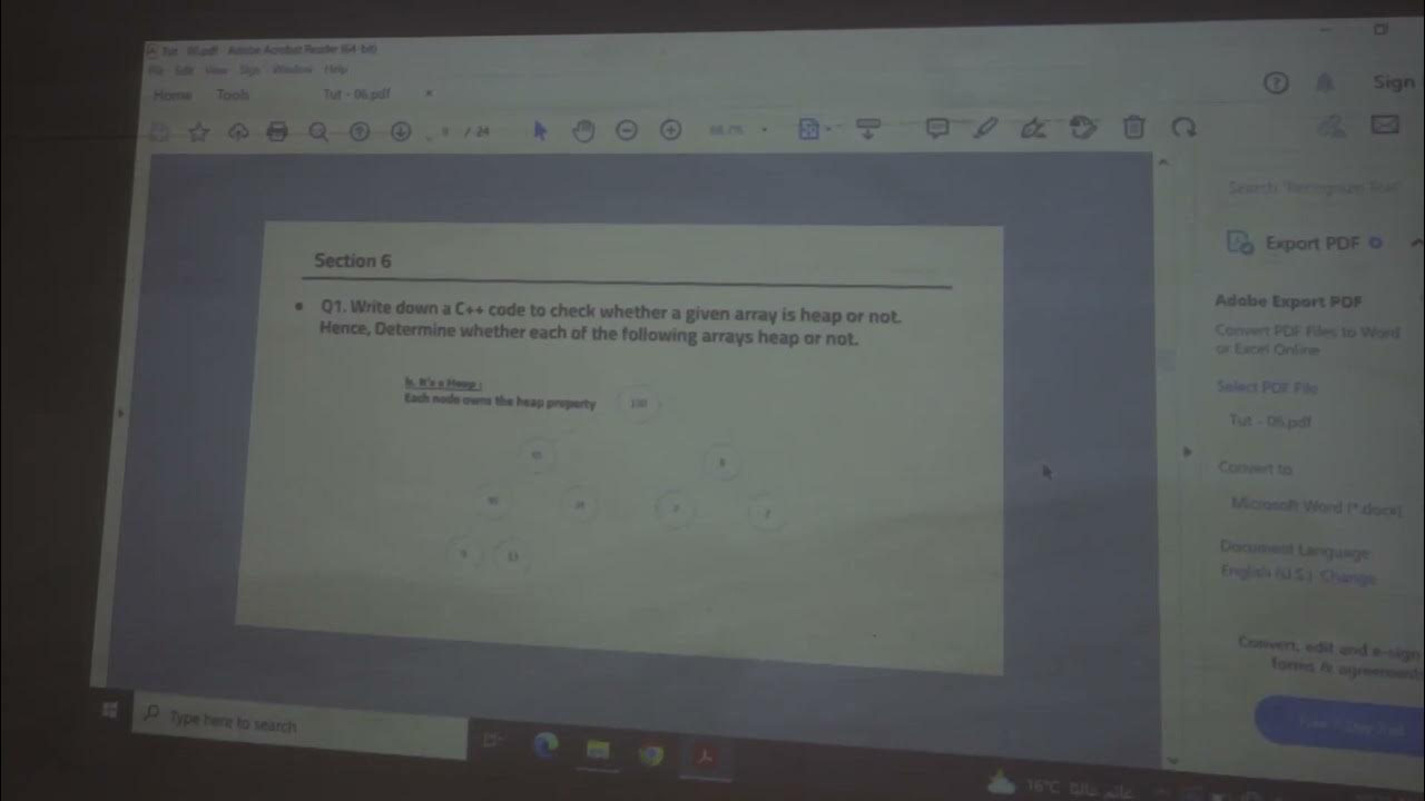 Data Structures & Algorithms: Tutorial (9) - YouTube
