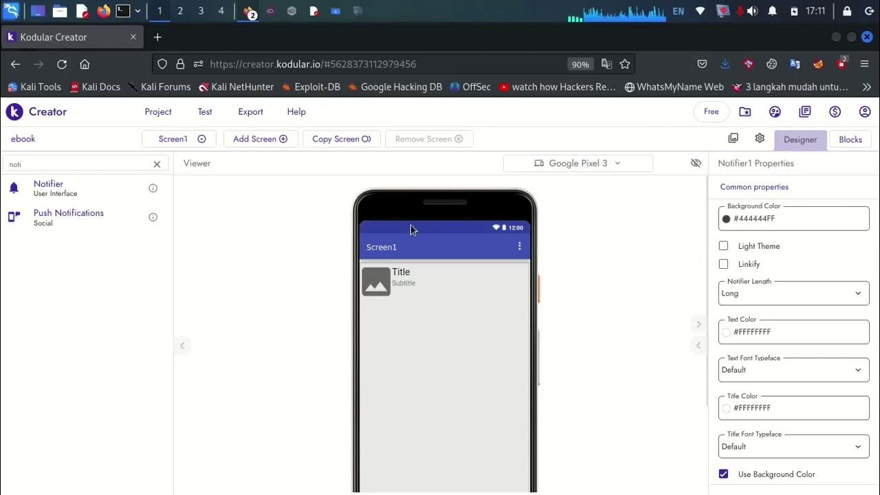 #02 Aplikasi Android e-Book gratis dengan Kodular atau App Inventor | Spreadsheet & App Scirpt ...