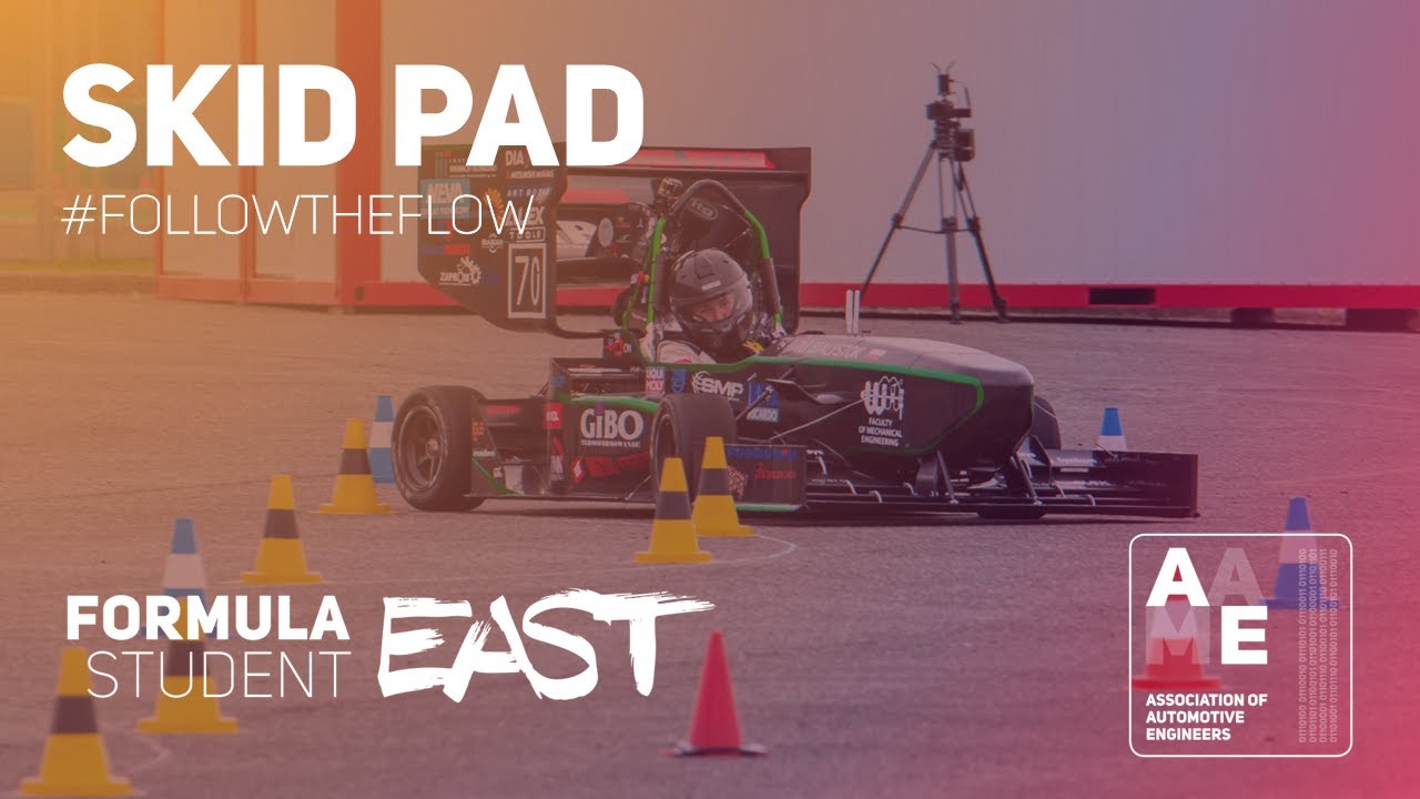 Formula Student East 2022 - Skid Pad CV&EV - YouTube