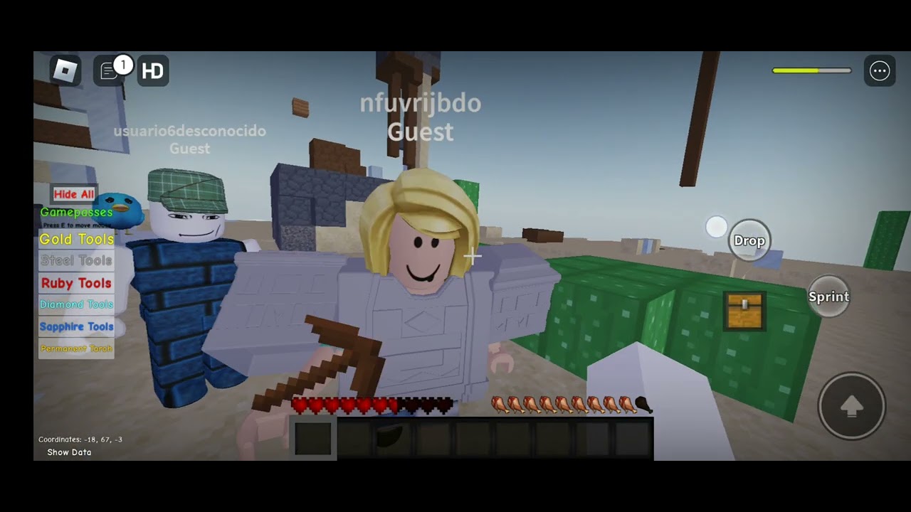 5 Minecraft En Roblox Youtube