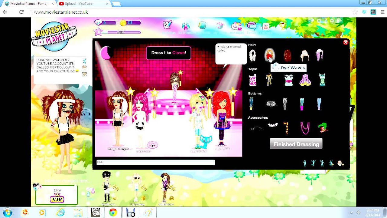 MSP DRESS UP - YouTube