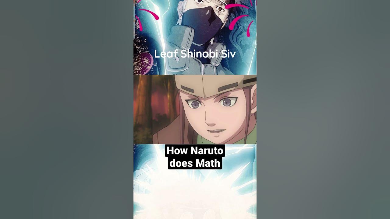 How Naruto does Math #shorts #naruto - YouTube