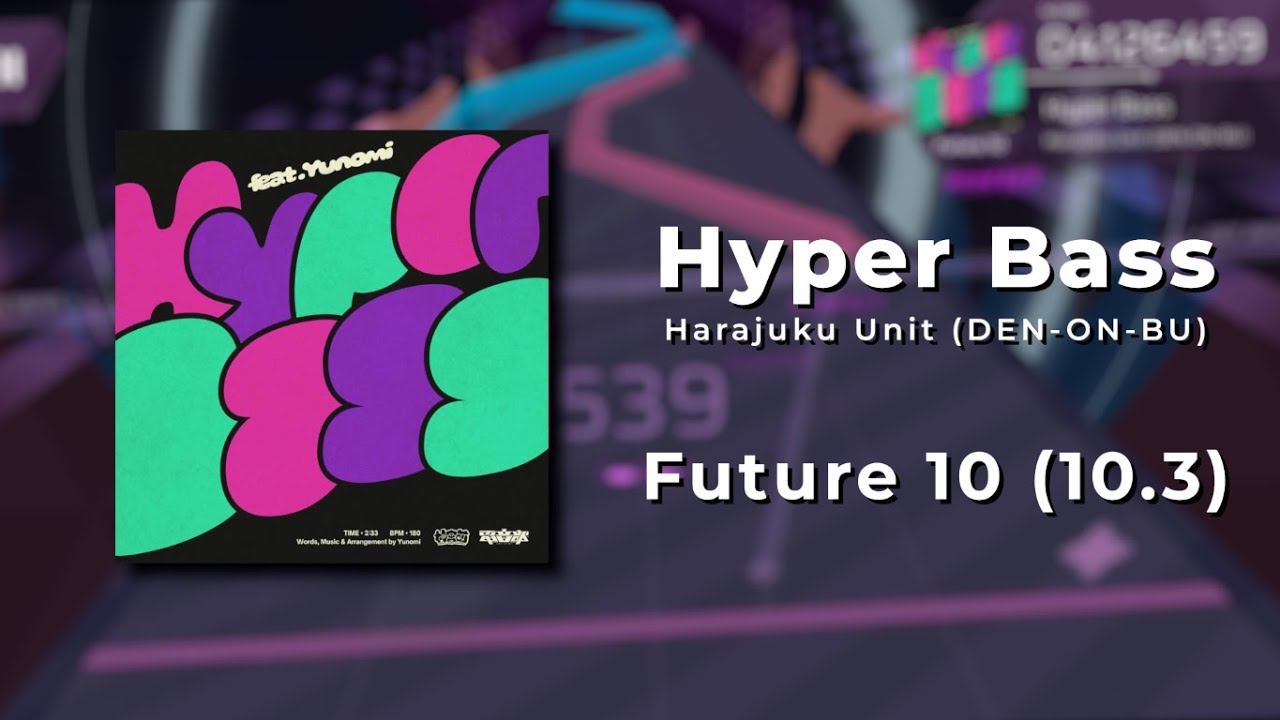 [ArcCreate - Fanmade] Hyper Bass – Harajuku Unit (DEN-ON-BU) | Future ...